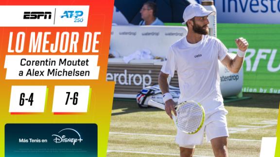 Moutet, finalista por segunda vez a nivel ATP - ESPN Video
