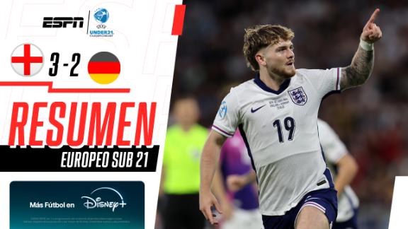 ¡Inglaterra le ganó a Alemania en el alargue y se quedó con el Europeo Sub 21! - ESPN Video