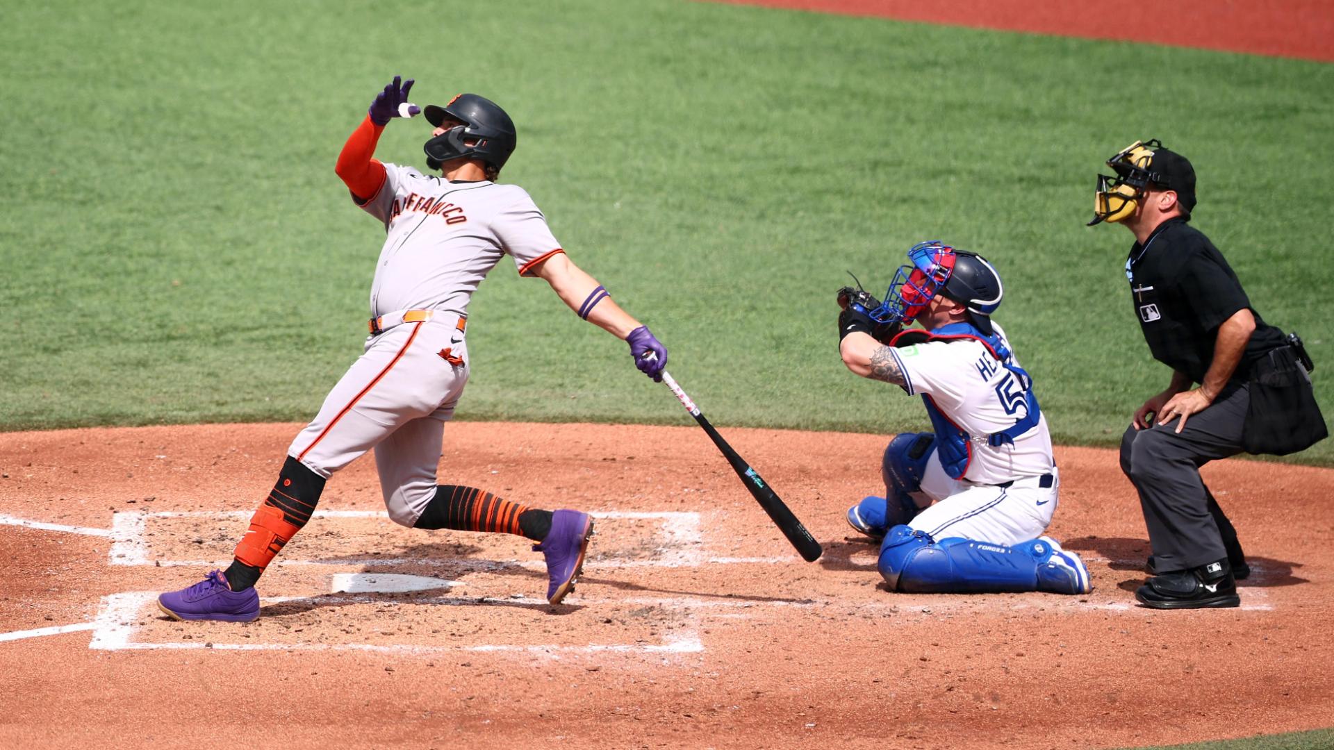 Barger has career-high 4 hits as Blue Jays beat Giants to extend home ...