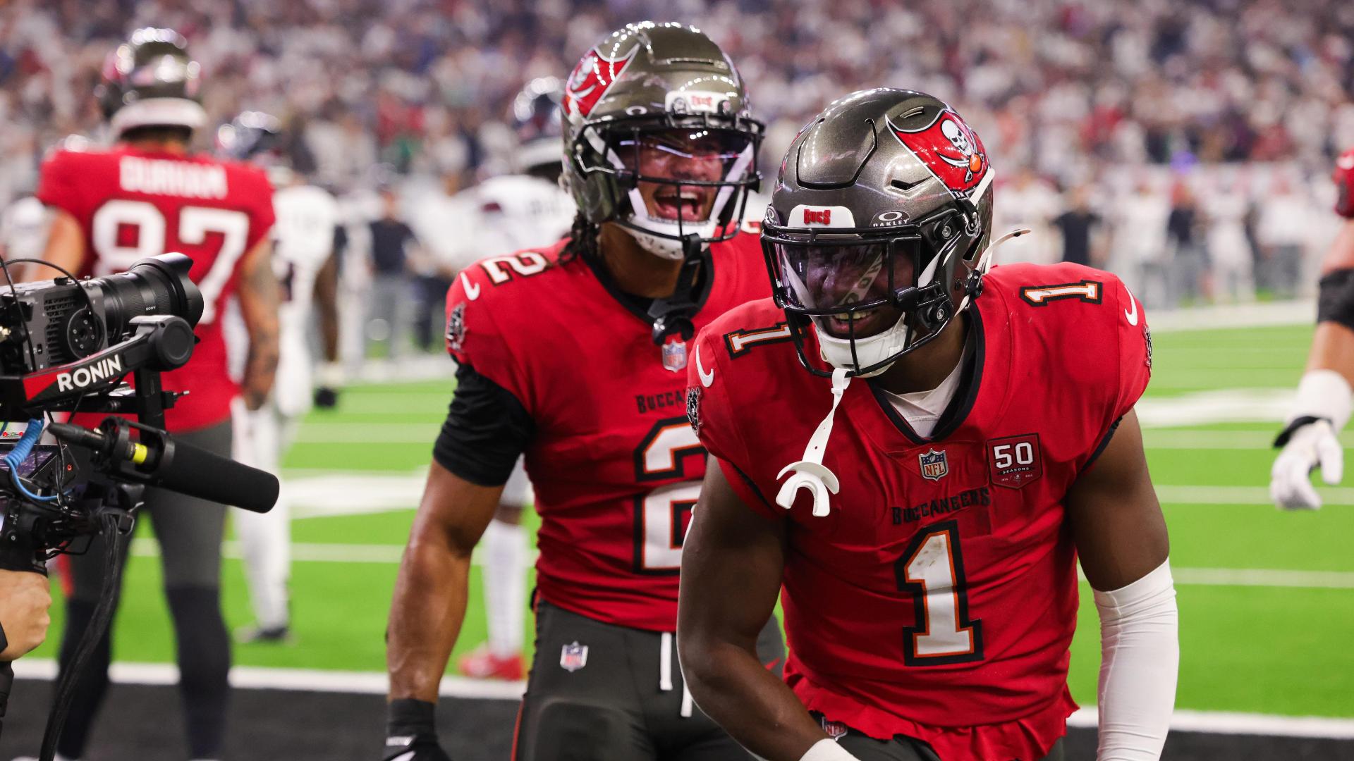 Baker Mayfield and Rachaad White rally Bucs to 20-19 win over Texans ...