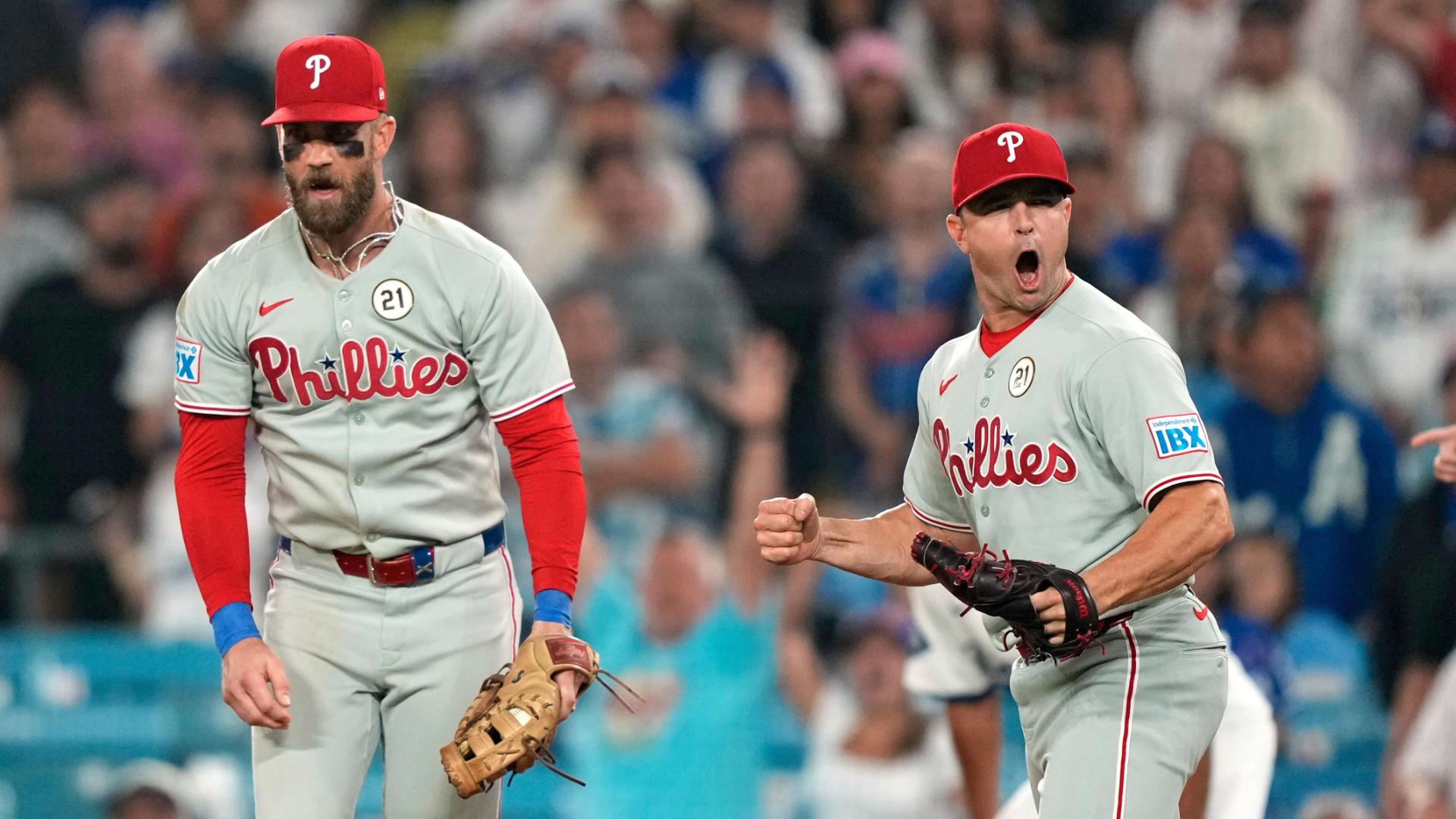Phillies clinch NL East title in wild 10th-inning comeback against ...