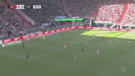 Samenvatting AZ - Feyenoord gemist? Kijk het hier.