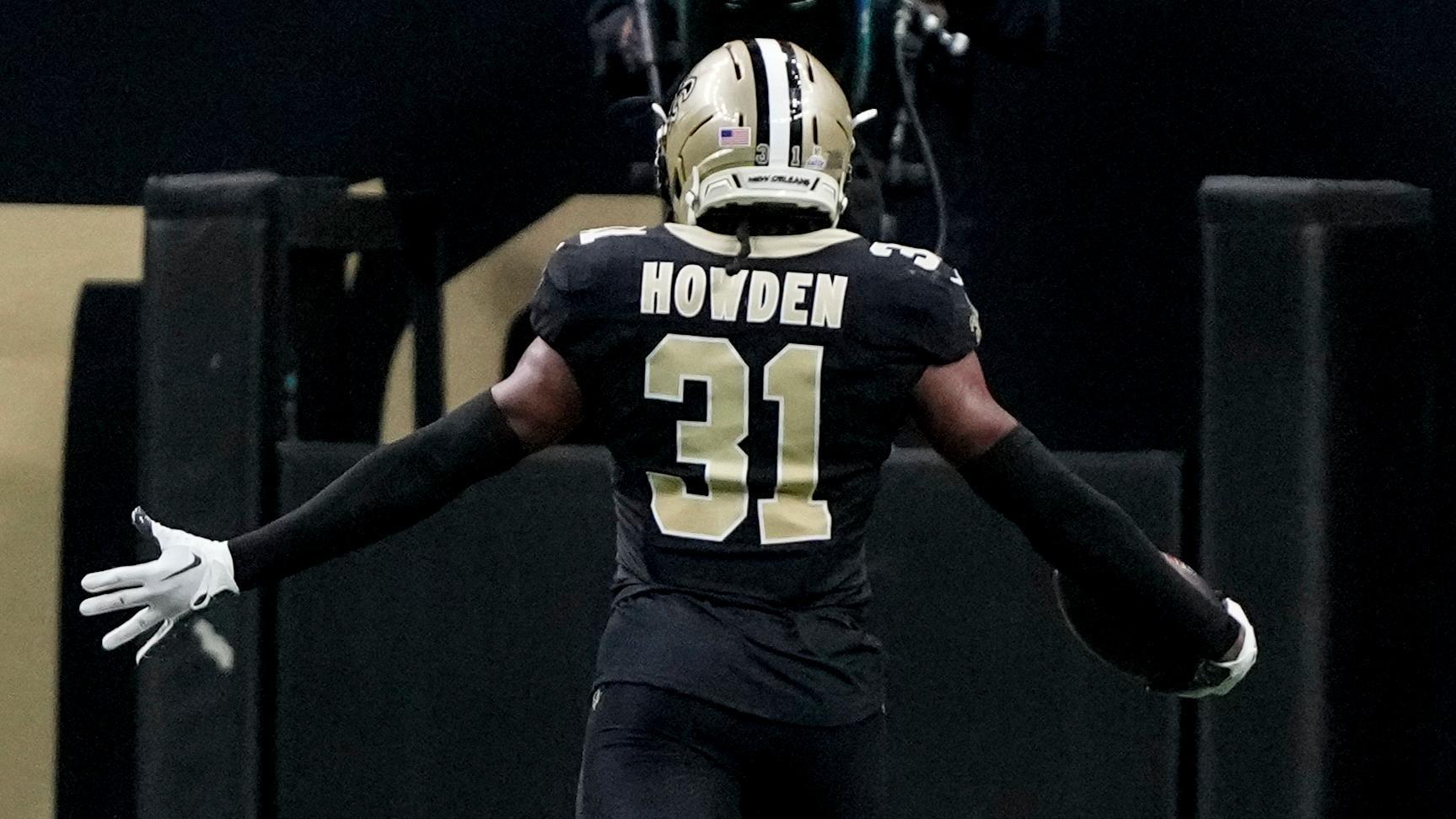 Saints get 86-yard defensive TD off Cam Skattebo's fumble - WatchESPN