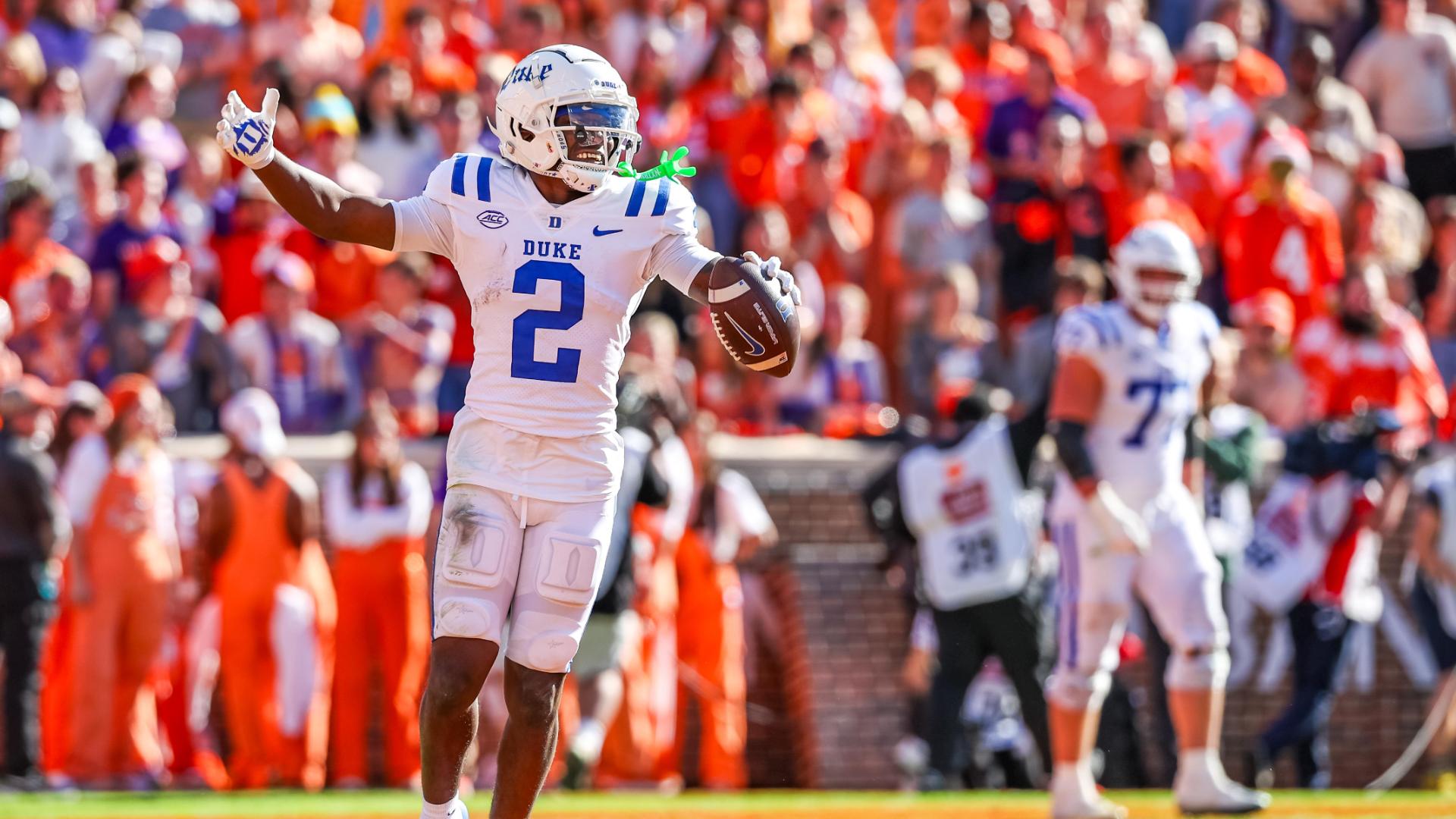 Nate Sheppard's 3-yard TD, Duke's 2-point conversion stun Clemson 46-45 ...