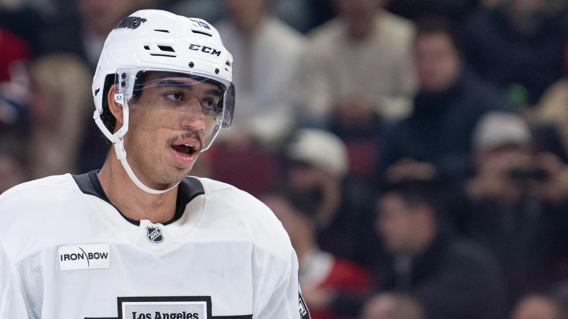 Quinton Byfield scores in OT to lift the Kings past the Maple Leafs, 4 ...