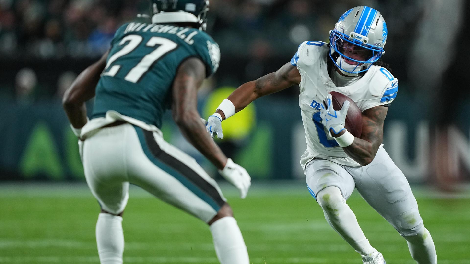 Jalen Hurts' lone touchdown leads Eagles to 16-9 victory over Lions in lackluster offensive game ...