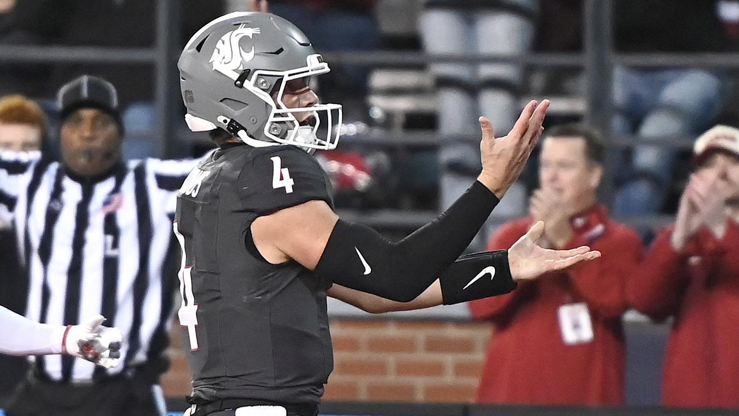 Zevi Eckhaus hits '6-7' celly after Wazzu TD - WatchESPN