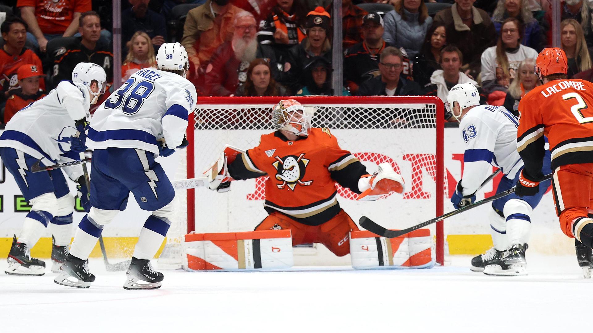 Darren Raddysh scores in OT, Lightning beat Ducks 4-3 in coach Jon ...