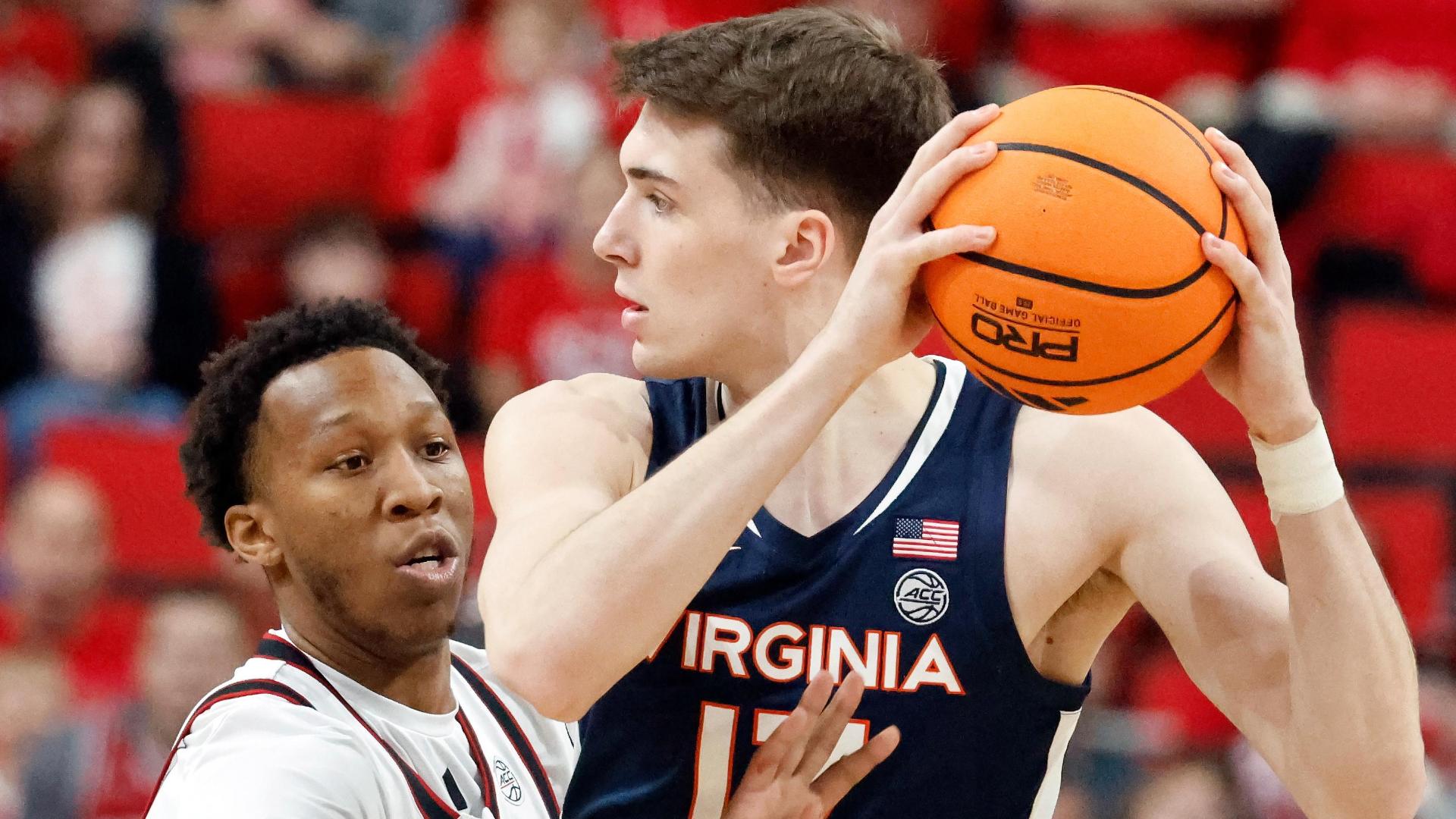 Lewis, De Ridder help No. 21 Virginia regroup from 3OT loss to beat NC ...