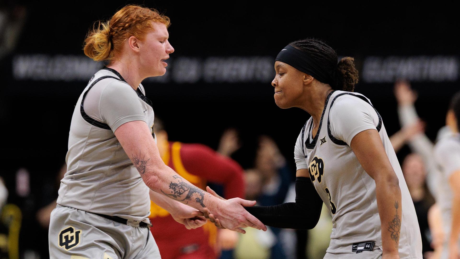 Tabitha Betson electrifies the Colorado crowd with a trey - WatchESPN