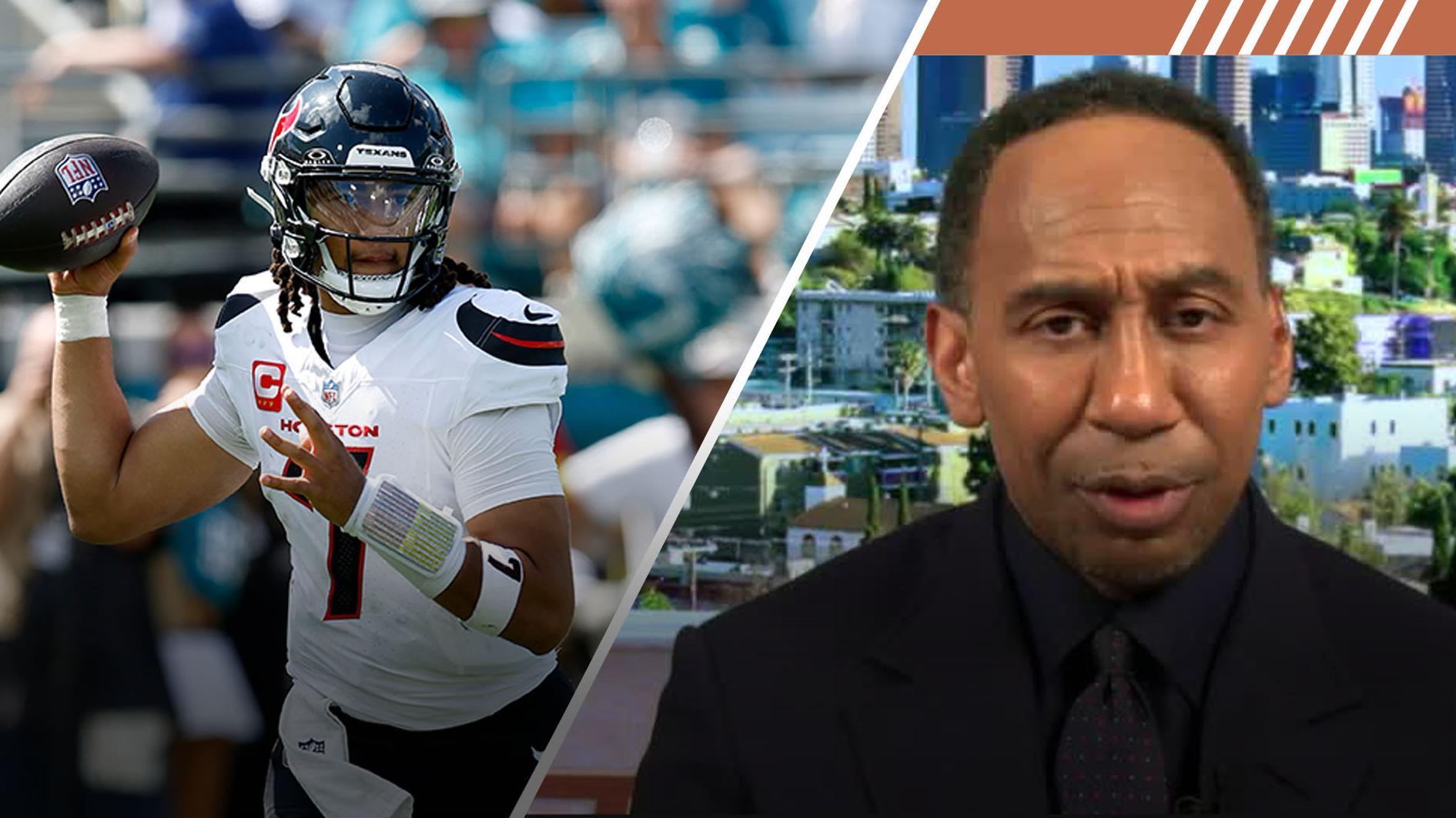 Why Stephen A. has doubts C.J. Stroud can lead Texans past Patriots ...