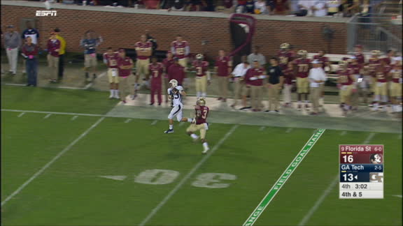 Florida State vs. Georgia Tech - Game Summary - October 24, 2015 - ESPN