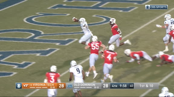 Virginia Tech vs. Old Dominion - Game Summary - September 22, 2018 - ESPN