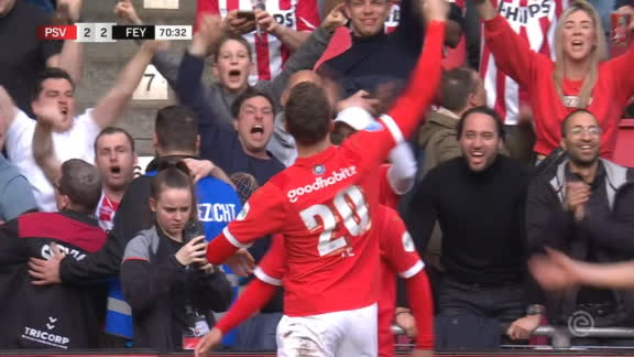 ¡Golazo y empate del PSV! Tillman concreta jugadón ante el Feyenoord - ESPN Video