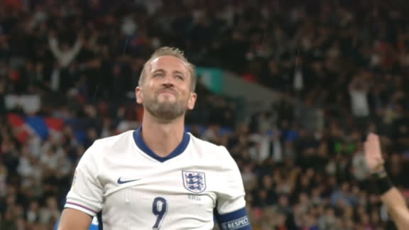 ¡Por un pie! El VAR le anuló el gol a Kane en Wembley - ESPN Video