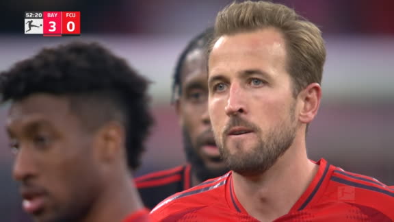 ¡Kane y su olfato de goleador! Marcó el tercero ante Union Berlin ...