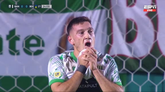 ¡Le erró al arco! Martín Río tuvo el triunfo de Banfield - ESPN Video