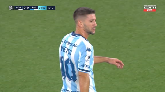 Tiro libre de Vietto y gran atajada de John para evitar el primero de ...