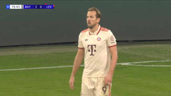 ¿Partido liquidado? Kane convirtió el tercero contra Bayer Leverkusen ...