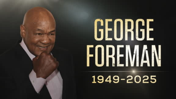George Foreman falleció a los 76 años - ESPN Video