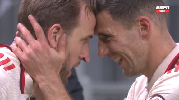 ¡Gol del Bayern! Gran remate de Kane para igualar la serie ante Inter ...