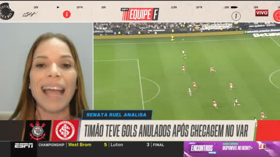 Renata Ruel detona árbitro de Corinthians x Inter: 'Era para ter ...