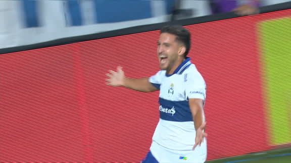 ¡Sobre la hora! Gol de Garayalde para el 1-0 de Gimnasia - ESPN Video