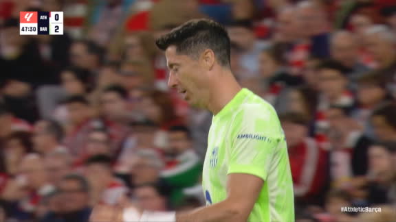 Lewandowski quería su triplete, pero no definió bien - ESPN Video