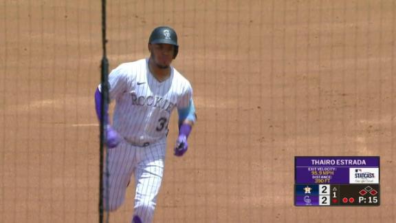 Estrada hits 2-run homer, drives in 4 in Rockies' 7-6 victory over ...