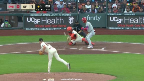 Giants score 2 in 8th inning to beat Phillies 3-1 - ABC7 San Francisco