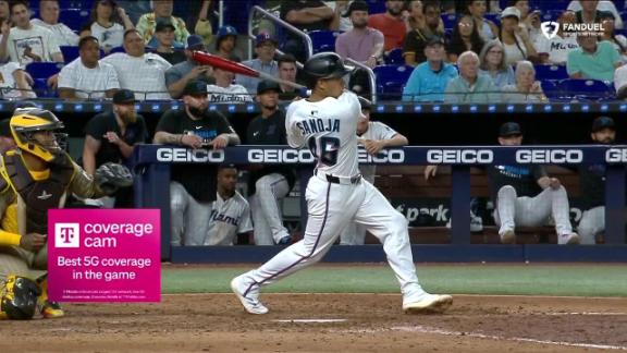 Marlins hold off late Padres' rally in 4-3 win - ABC30 Fresno