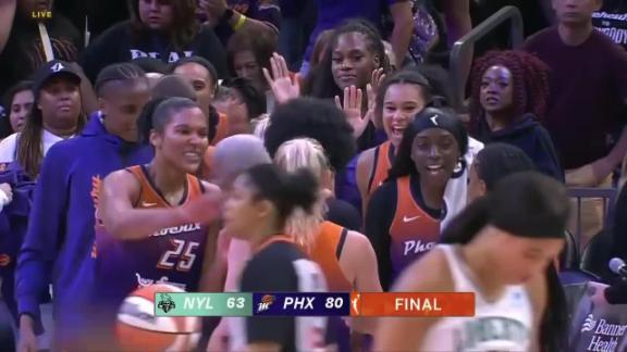 Copper hits 5 3s, scores 22 to help Mercury beat Liberty 80-63 - ABC7 ...