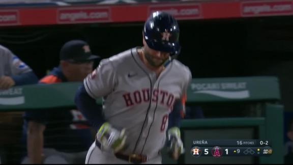 Walker hits 2 homers as Astros beat Angels 6-1 after getting knocked ...