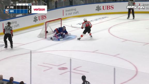 Zegras scores in regulation and shootout as Flyers beat Islanders 4-3 ...