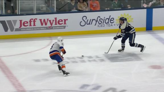 Kirill Marchenko scores twice as Blue Jackets rally past Islanders 4-2 ...