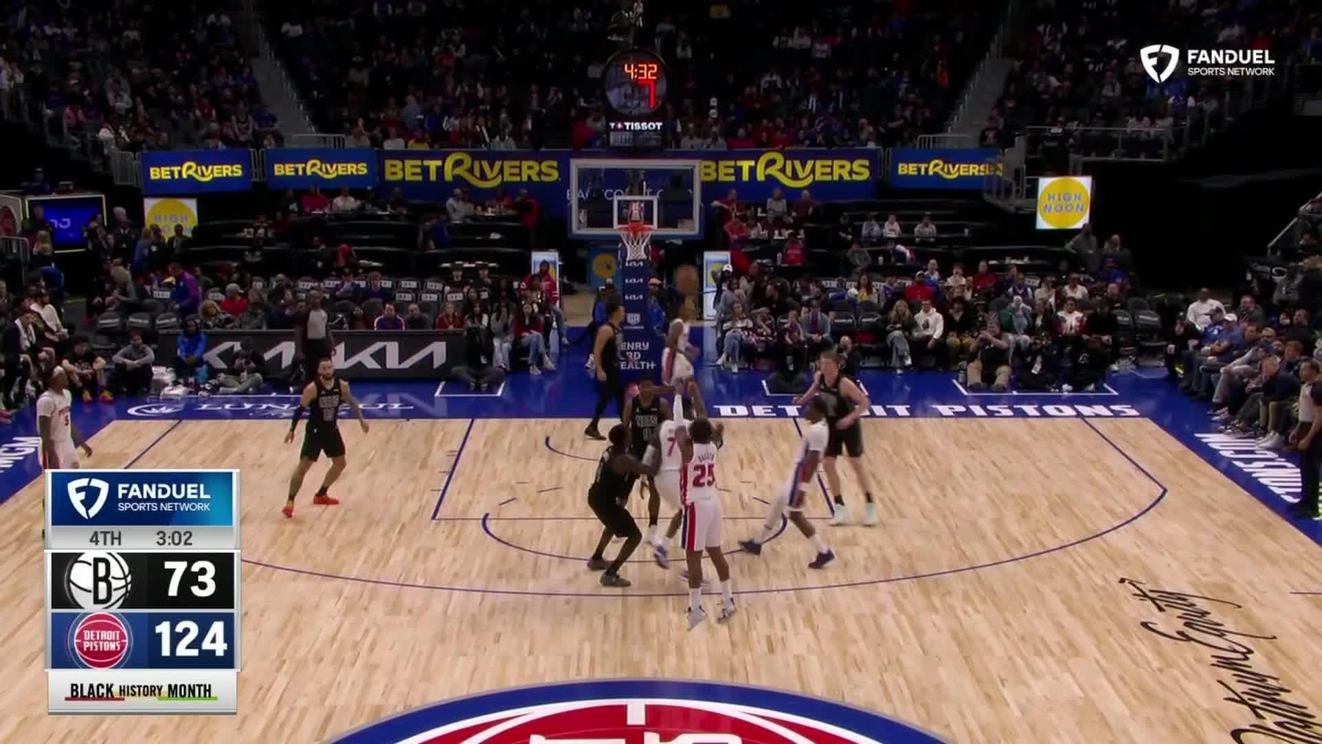 Pistons rout Nets 130-77 in most-lopsided victory in franchise history ...