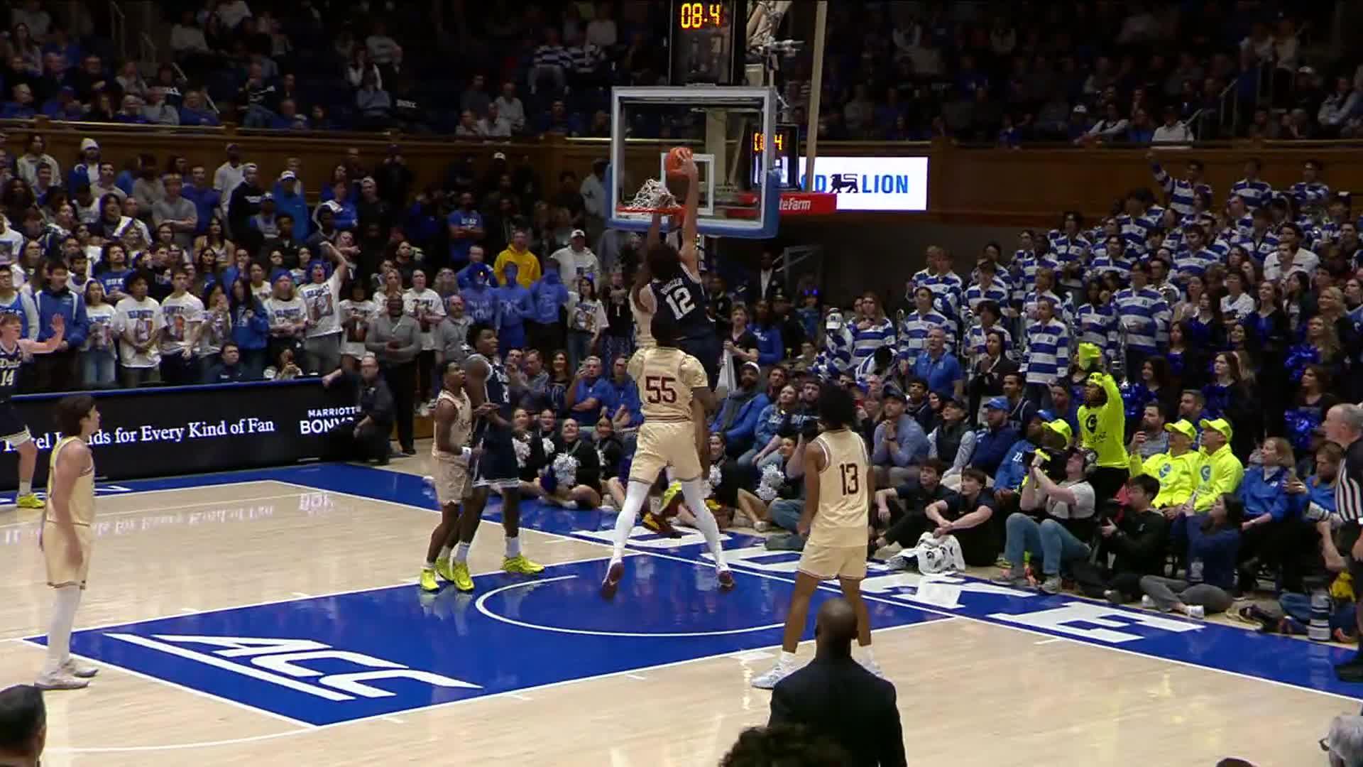 Cameron Boozer leads No. 4 Duke to 67-49 victory over Boston College ...