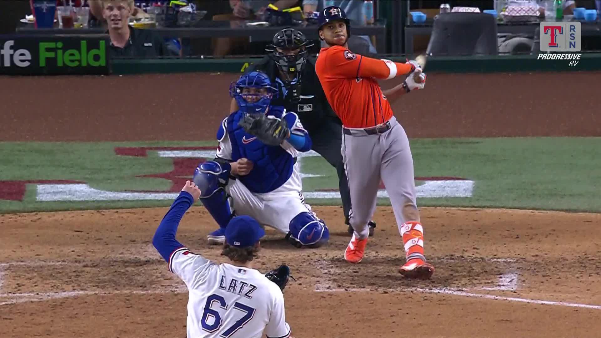 Joc Pederson homer caps 8-run 1st as Rangers beat Astros 10-7 a night ...