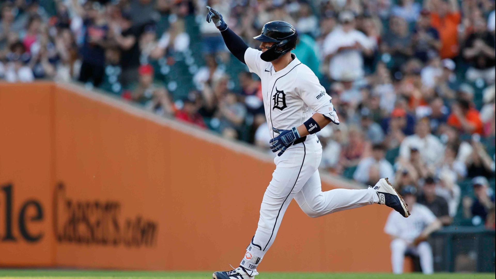 Torkelson HRs, 5 pitchers combine for 2-hitter as Tigers beat Angels 4 ...