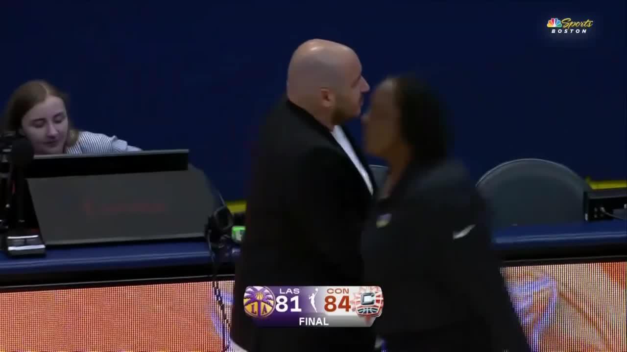 Morrow has 17 points and 14 rebounds, Sun beats Sparks 84-81 to snap a ...