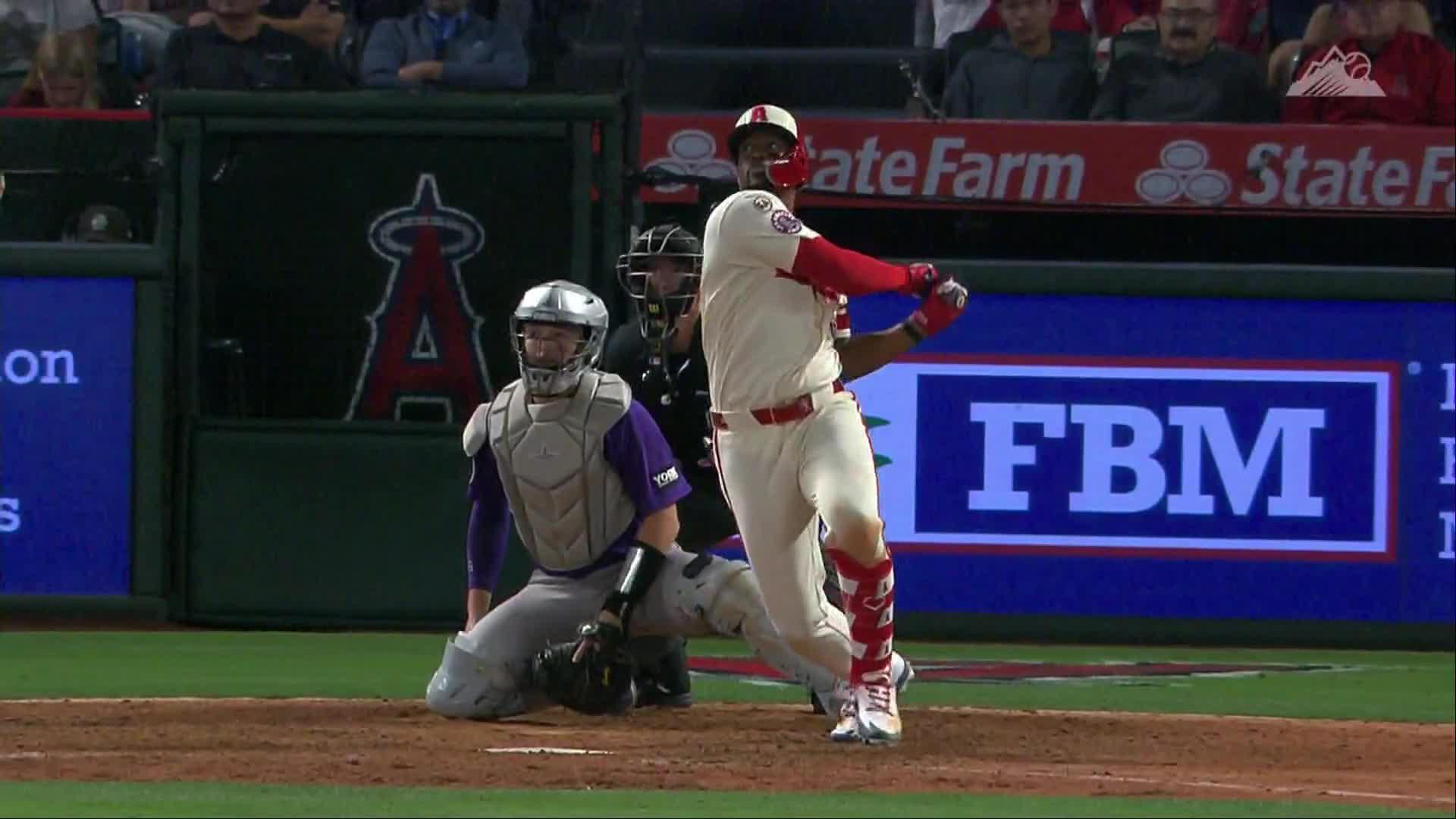 Goodman's 3-run homer and Rumfield's sac fly help Rockies rally for 9-8 ...
