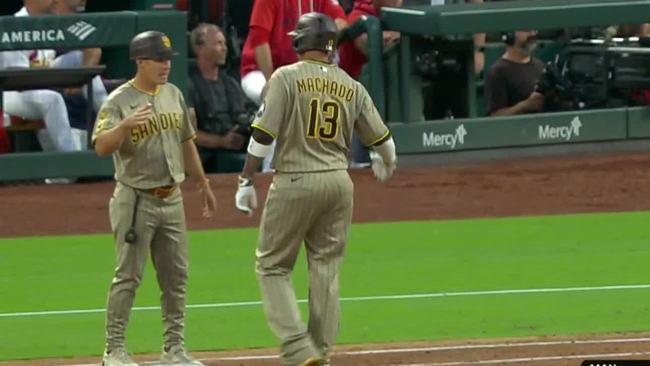 Machado breaks up May's no-hit bid in the 7th - WatchESPN