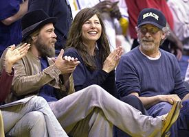 Catherine Keener And Brad Pitt