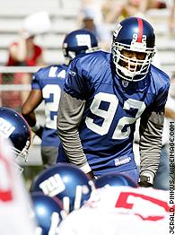 Strahan back after rocky year - ESPN