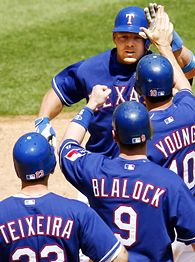 Mench's six-game HR streak a Rangers record - ESPN