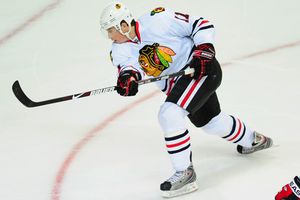 Jack Skille's contract has him with the Chicago Blackhawks one day, and ...