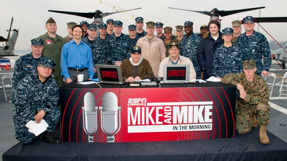 Mike and Mike's Salute to the Troops - ESPN Radio - ESPN