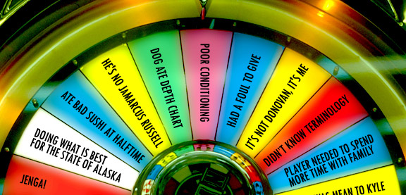 Where does Mike Shanahan come up with these excuses for benching ...