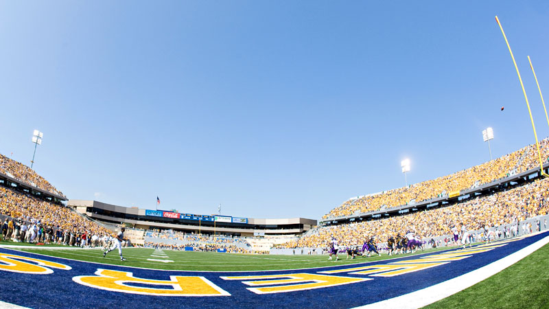 West Virginia's Puskar Stadium - West Virginia's Milan Puskar Stadium ...