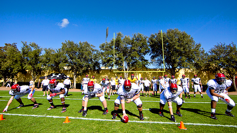 Red Lining It - Under Armour All-America Game -- Day 1 Practice - ESPN